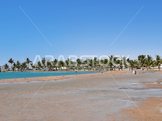 The coastal coasts and waterfront in the city of Yanbu in the Kingdom ...