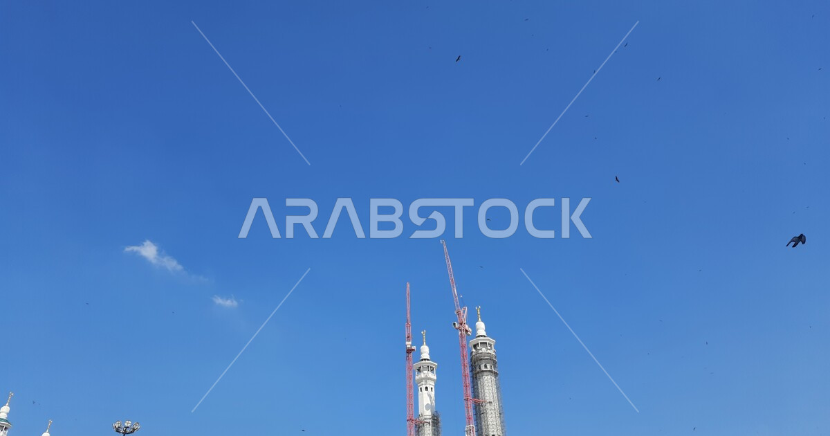 Worship and closeness to God Almighty, buildings, towers and ...