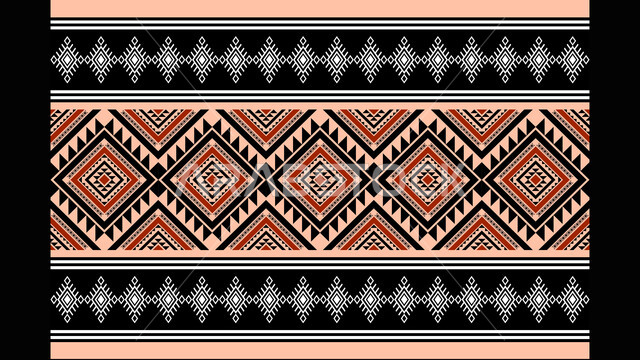 Heritage embroidery of the traditional Sadu decoration, popular Saudi ...