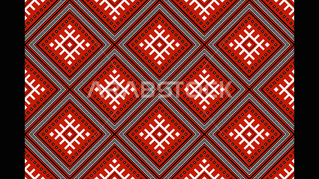 Popular Saudi heritage, traditional embroidery of the traditional Sadu ...