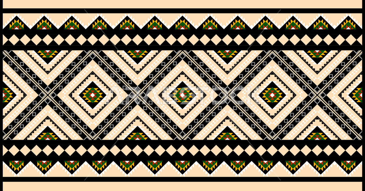 Traditional heritage craft art, Saudi design for colorful authentic ...