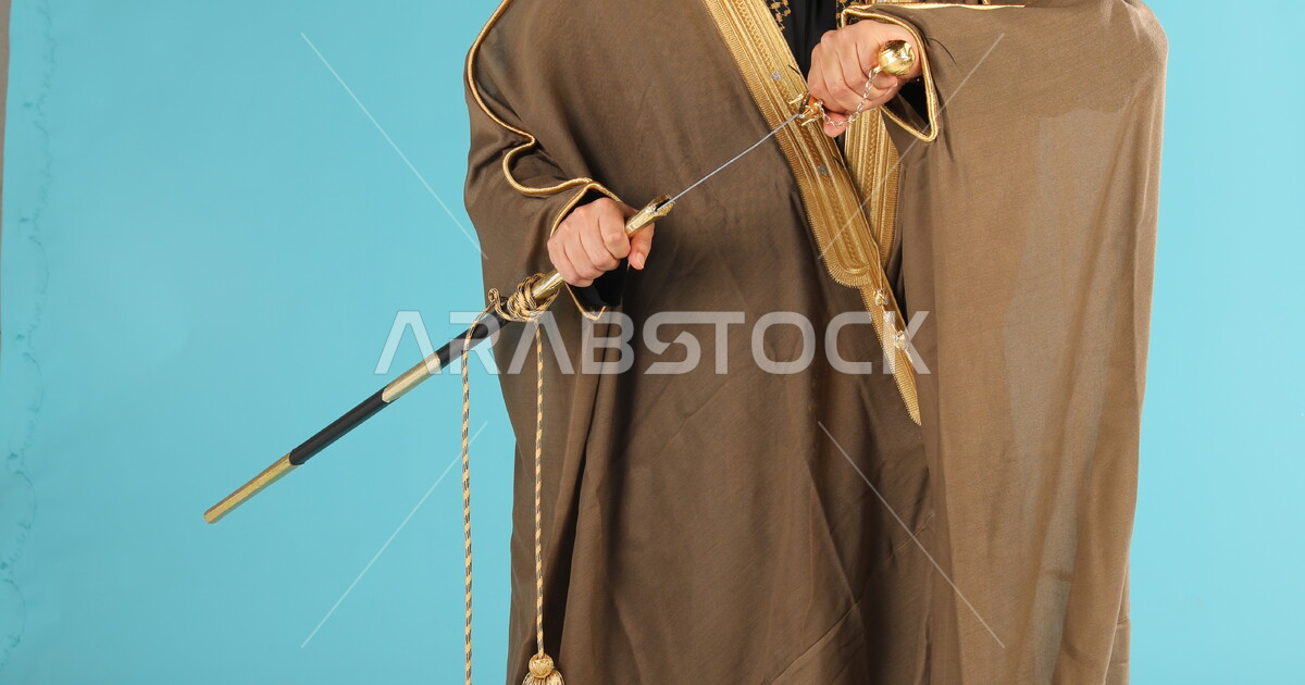 يوم بدينا 1727م، التباهي والفخر بإنجازات البلاد، بورتريه لرجل عربي ...