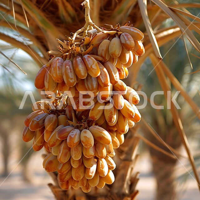 A natural reserve for growing palm trees in the Kingdom of Saudi Arabia ...