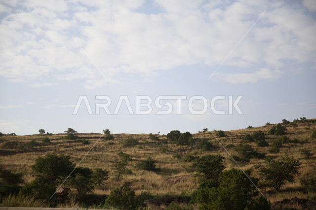 Rock formations and formations, the city of Abha in the Kingdom of ...
