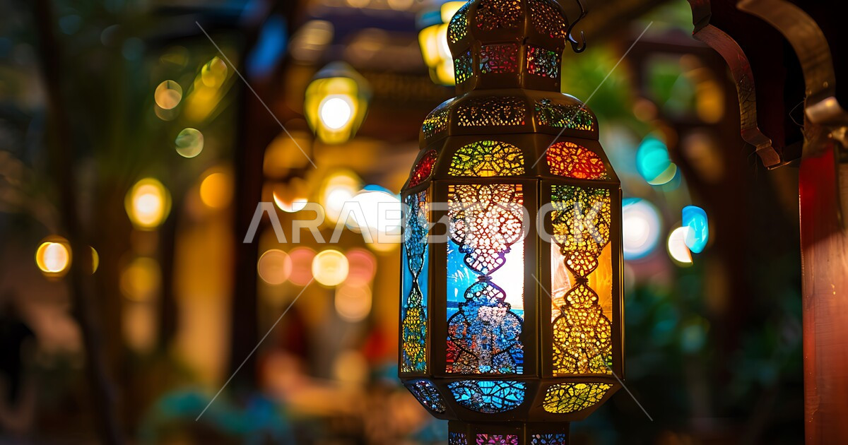 Arab customs and traditions in decorations for holidays and religious ...