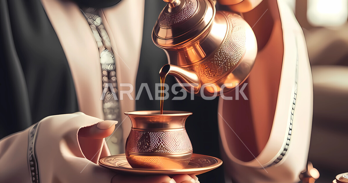 تقديم المشروبات الساخنة، العادات و التقاليد الأصيلة، حسن الضيافة والاستقبال عند العرب، مفهوم