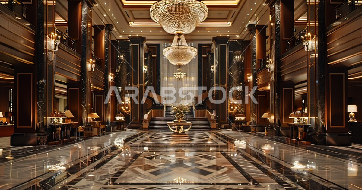 لوبي اوتيل بديزاينات عصرية حديثه، التصاميم والديكورات الداخلية للفنادق ...