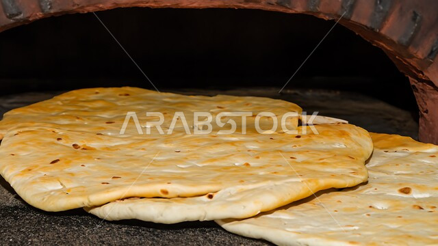Bakeries and ovens in the Kingdom of Saudi Arabia, fresh hot baked ...