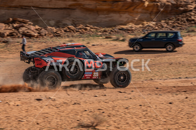 The Dakar Rally event in the Kingdom of Saudi Arabia, the World Desert ...