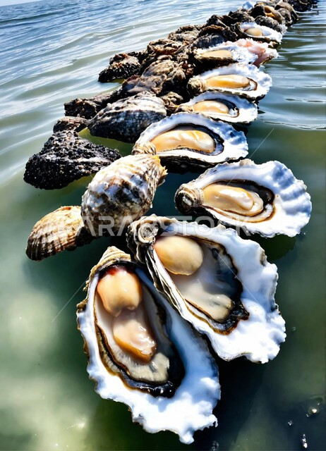 Extracting natural pearls from the seas of the Arabian Gulf, a close-up ...