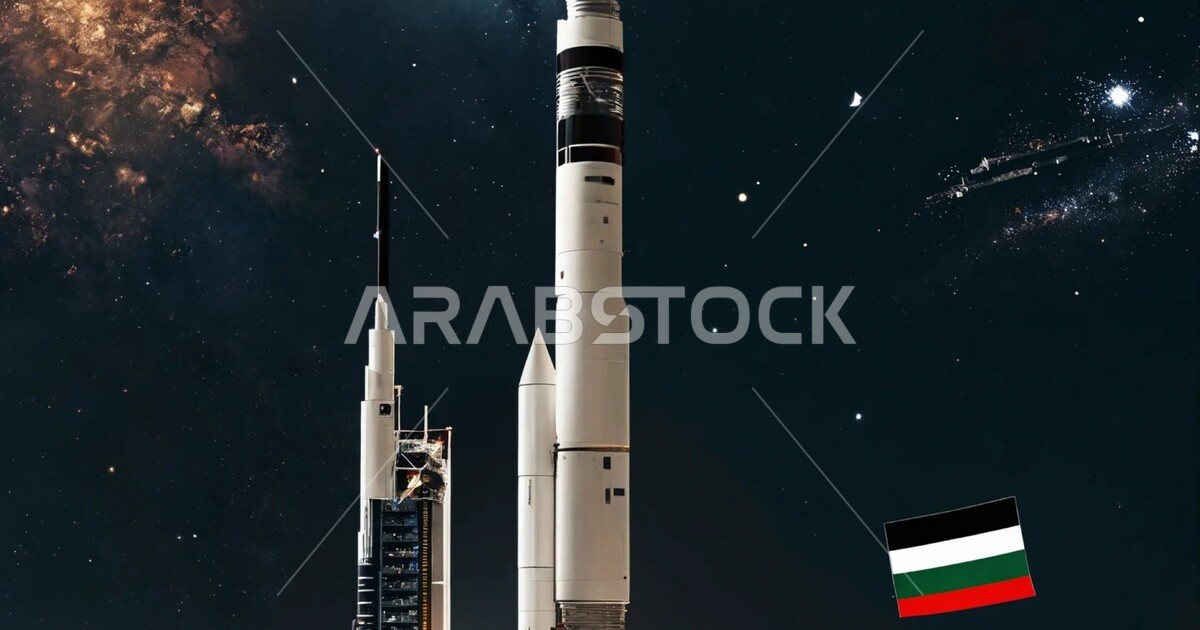 رحلات فضائية استكشافية، خلفية هولوجرامية ثلاثية الابعاد للكواكب ...