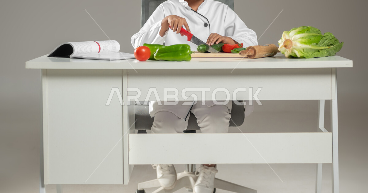 Uniforms that express the profession, portrait of a Saudi Arabian Gulf ...