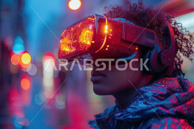 Using VR technology, interacting and simulating the imaginary world, a ...