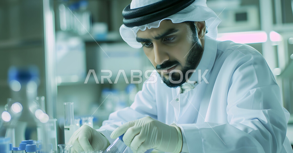 Conducting scientific experiments and research through biotechnology ...