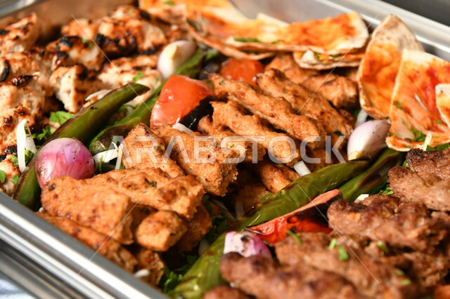 Barbecue restaurants in the Kingdom of Saudi Arabia, oriental Arabic ...