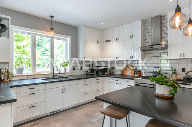 Modern decorations for luxury Arabic kitchens in Saudi Arabia, interior ...