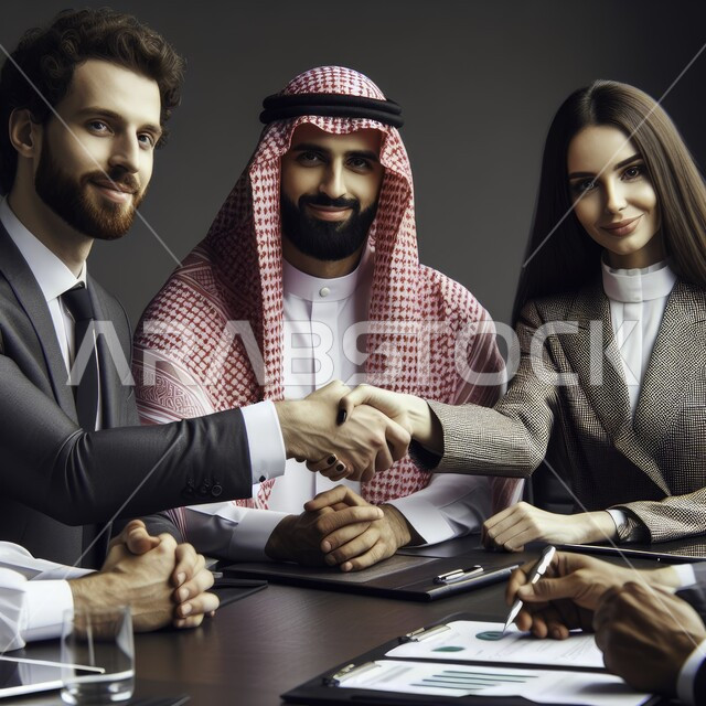 Achieving successful cooperation between Saudi companies, a group of ...