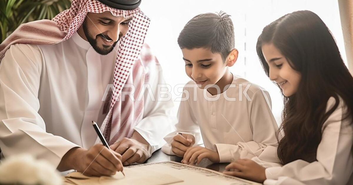 تعزيز الروابط الأسرية، مساعدة الأبناء في حل الواجبات المنزلية، عائلة