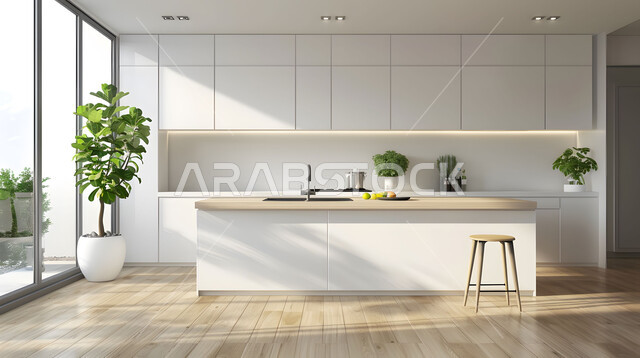 Modern design of luxury kitchens in the Kingdom of Saudi Arabia ...