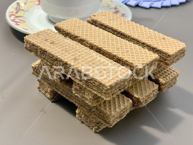 The art of serving dessert in the Kingdom of Saudi Arabia, oriental ...