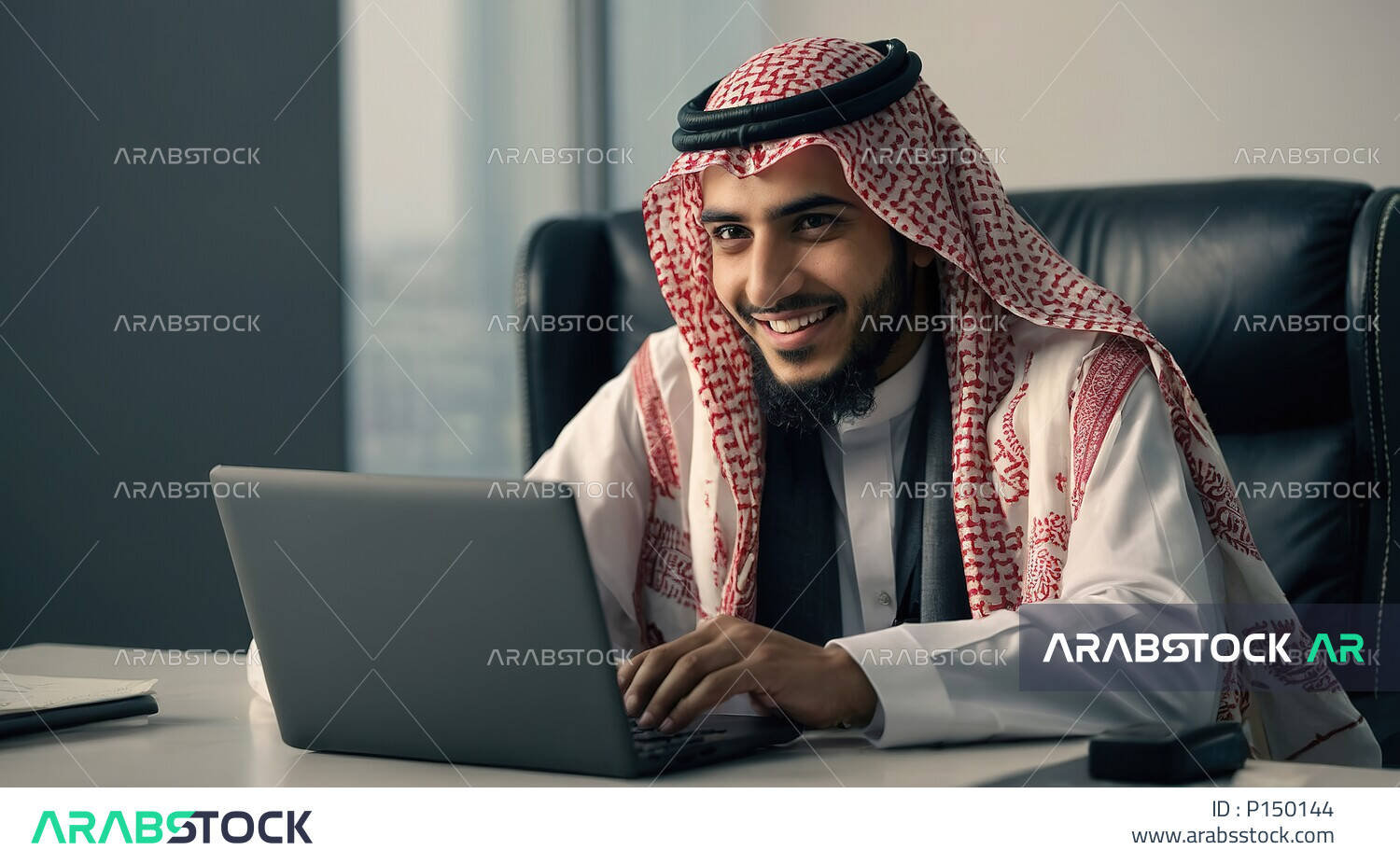 Comfortable work environment in Saudi companies, office professions and ...