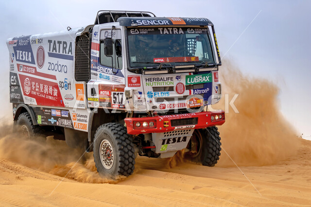 The World Desert Rally Championship, the Dakar Rally event in the ...