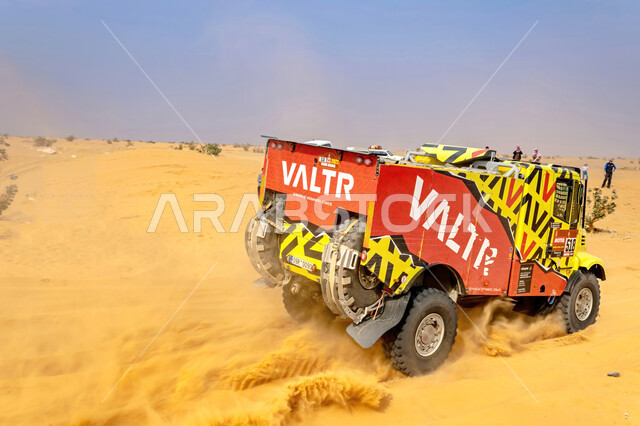 The World Desert Rally Championship, the Dakar Rally event in the ...