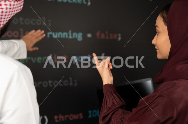 Saudi Gulf workforce working as a web developer, using a variety of ...