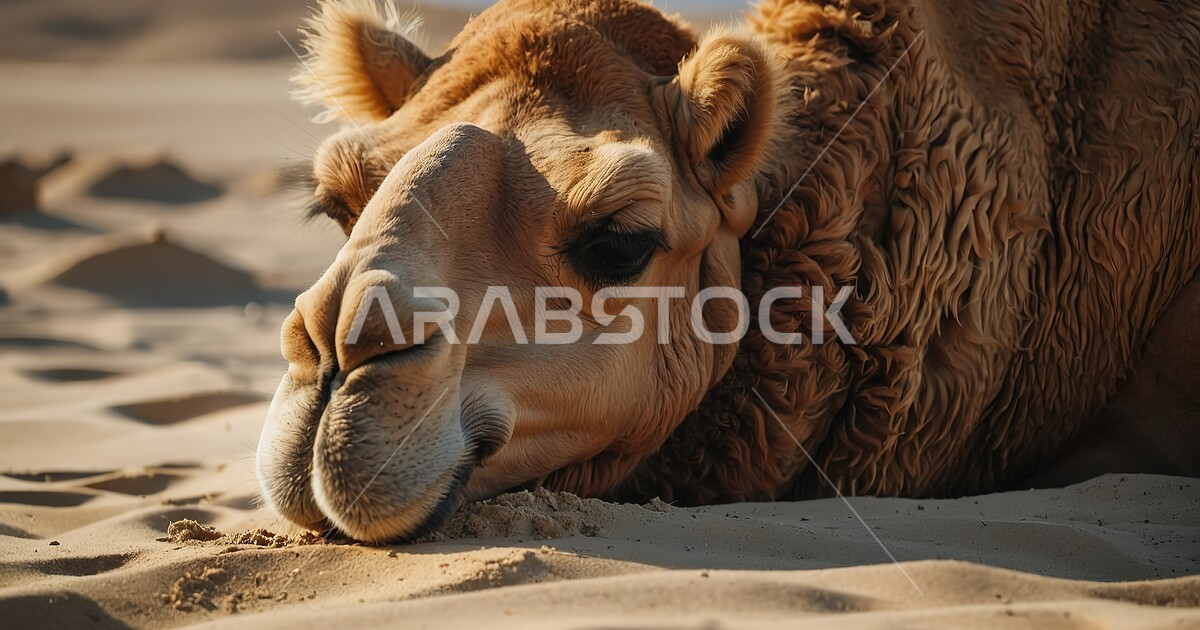Raising camels and caring for livestock and mammals in the Kingdom of ...