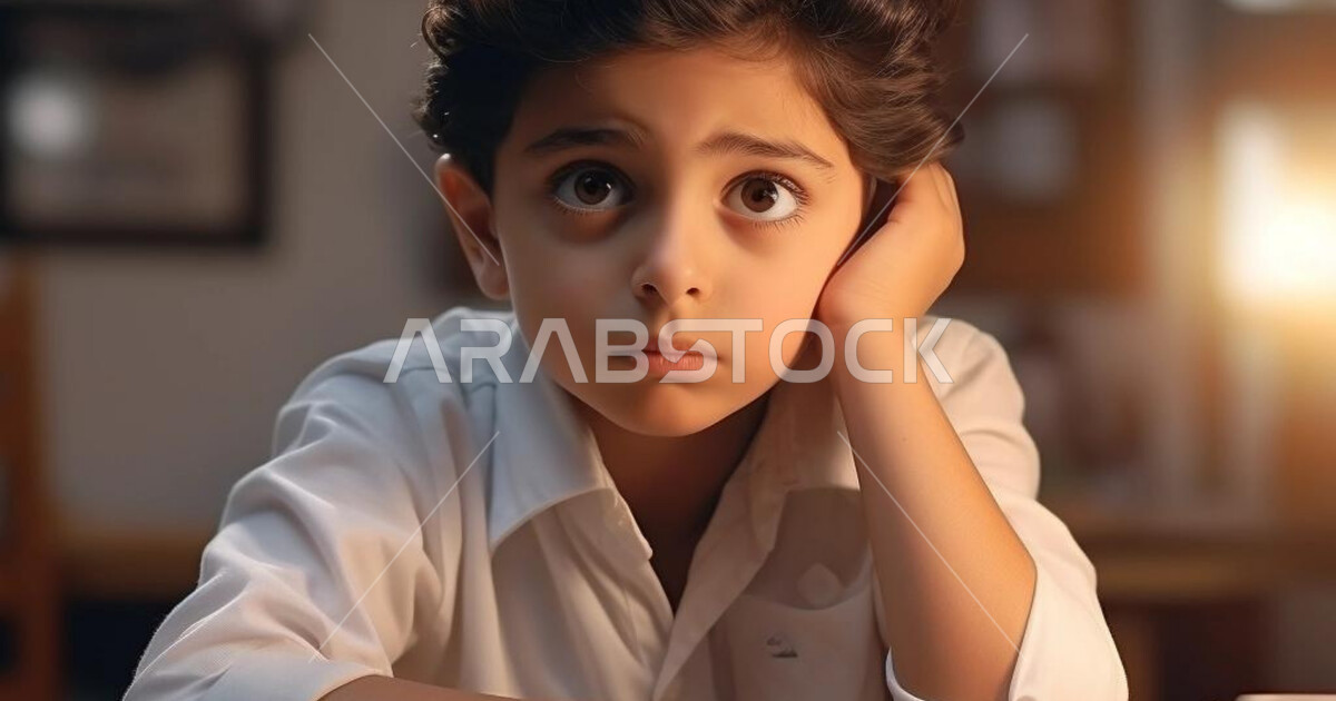 Thinking and being distracted, feeling and feeling bored and exhausted ...