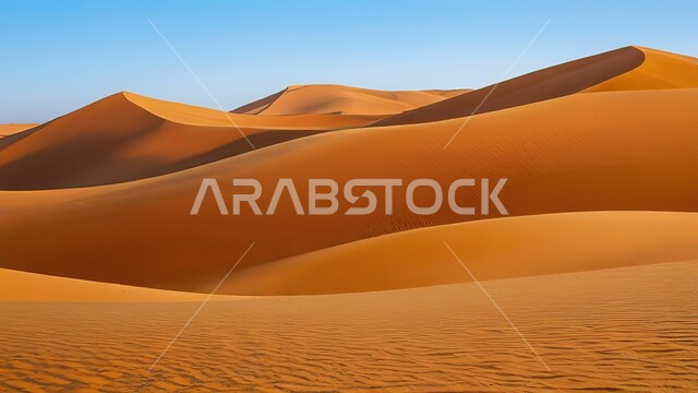 Famous tourist places and landmarks, desert areas and the natural ...