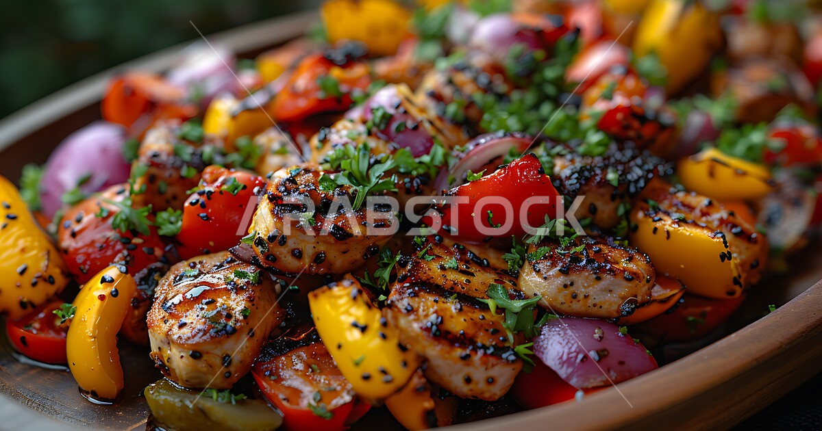 Eastern Arabic cuisine, recipes for grilled foods with various Saudi ...