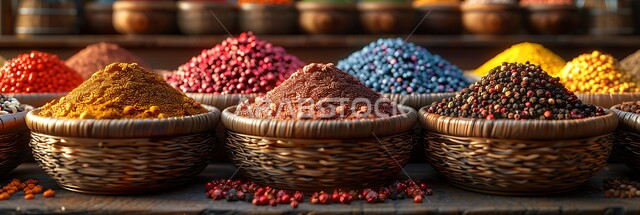 Local Saudi national agricultural products and crops, plants with ...