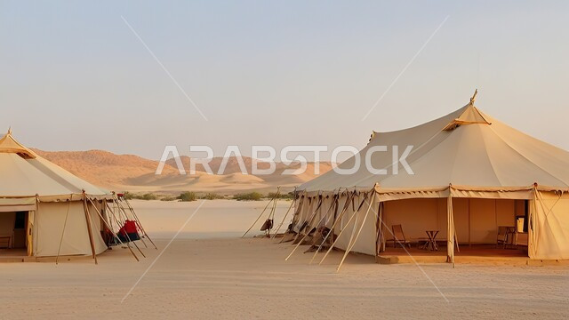 Tourist camps in wild areas, traditional Arab gatherings, kashta and ...