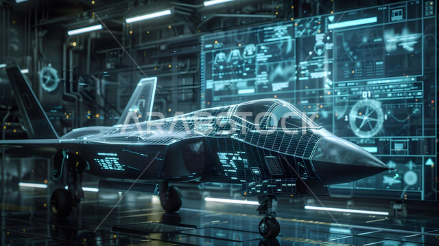 Maintenance and construction of modern jet aircraft using technology ...