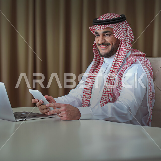 Integrating modern technology into work, Saudi office professions and ...