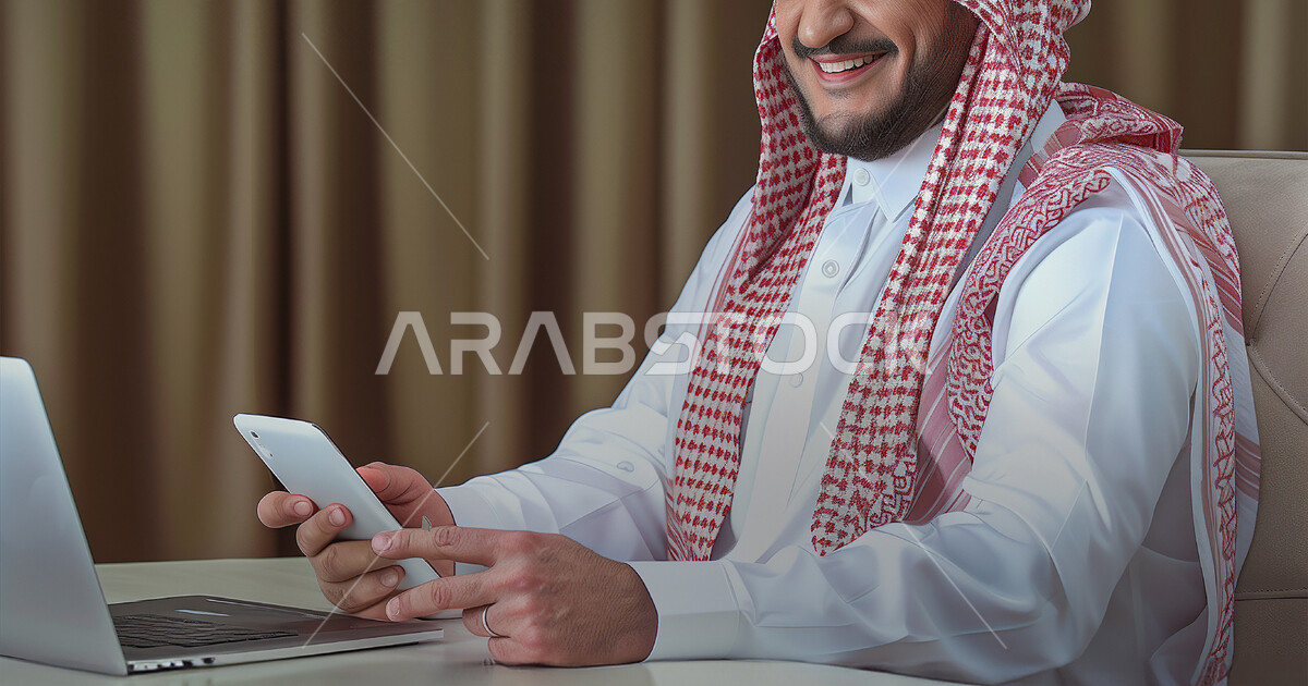 Integrating modern technology into work, Saudi office professions and ...