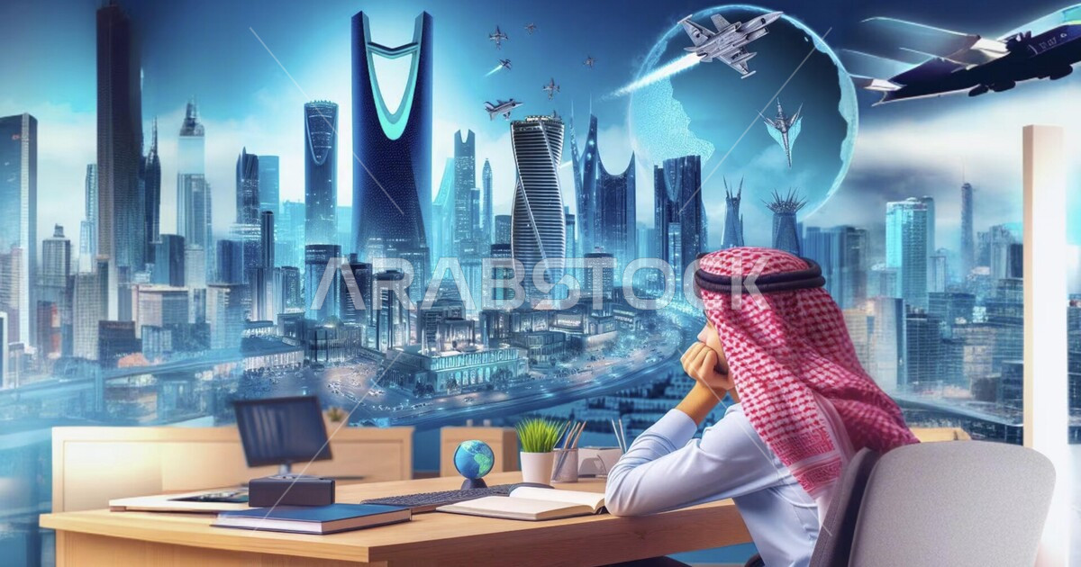 Saudi future vision 2030, the use of technical devices and technology ...