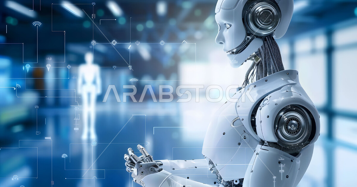 Three-dimensional designs for future robots, innovation and artificial ...