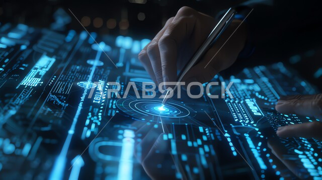 Adopting modern techniques and technology at work, a Saudi ...