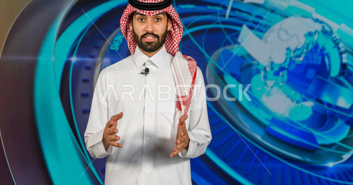 A Saudi Gulf broadcaster and journalist with the skill to present news ...