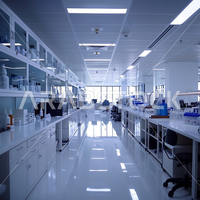 A modern Saudi research center in the Kingdom of Saudi Arabia, the ...