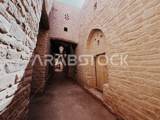 Authentic Arab civilization and heritage, famous historical tourist ...