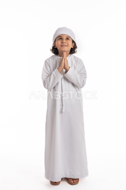 A hand gesture indicating thanks, appreciation and respect, a portrait ...