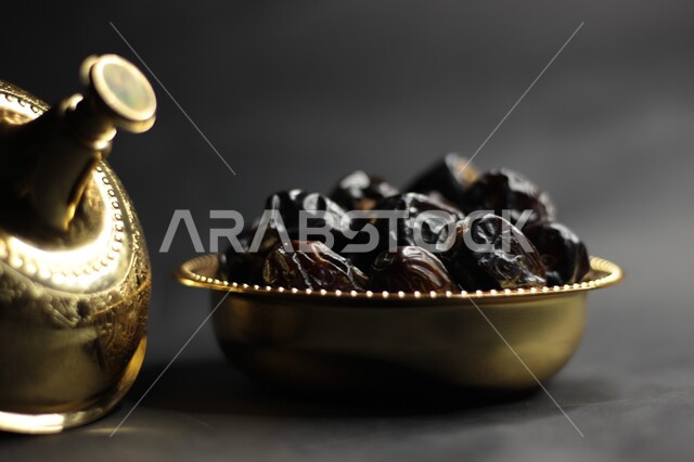 Saudi national local agricultural products and crops, a close-up of a ...
