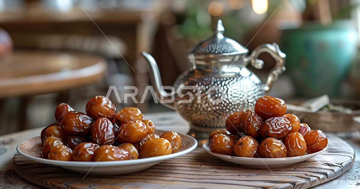 حسن الضيافه وكرم الإستقبال في المملكة العربية السعودية، فنجان القهوة العربية مع التمر الطازج من ...