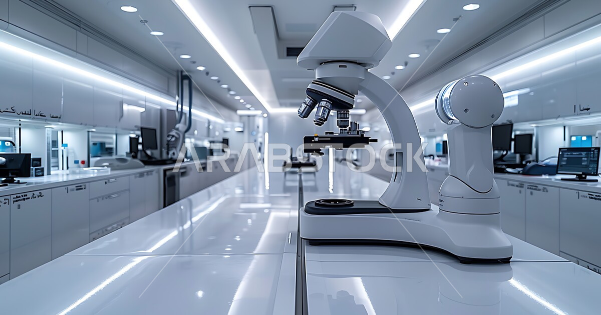 A modern Saudi research center in the Kingdom of Saudi Arabia ...