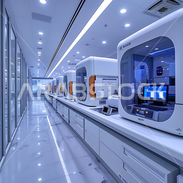 A modern Saudi research center in the Kingdom of Saudi Arabia ...