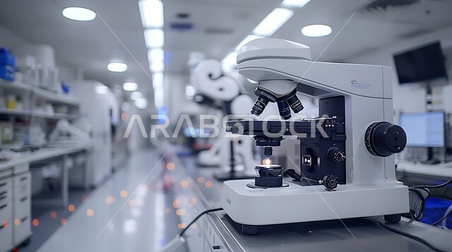 A modern Saudi research center in the Kingdom of Saudi Arabia ...