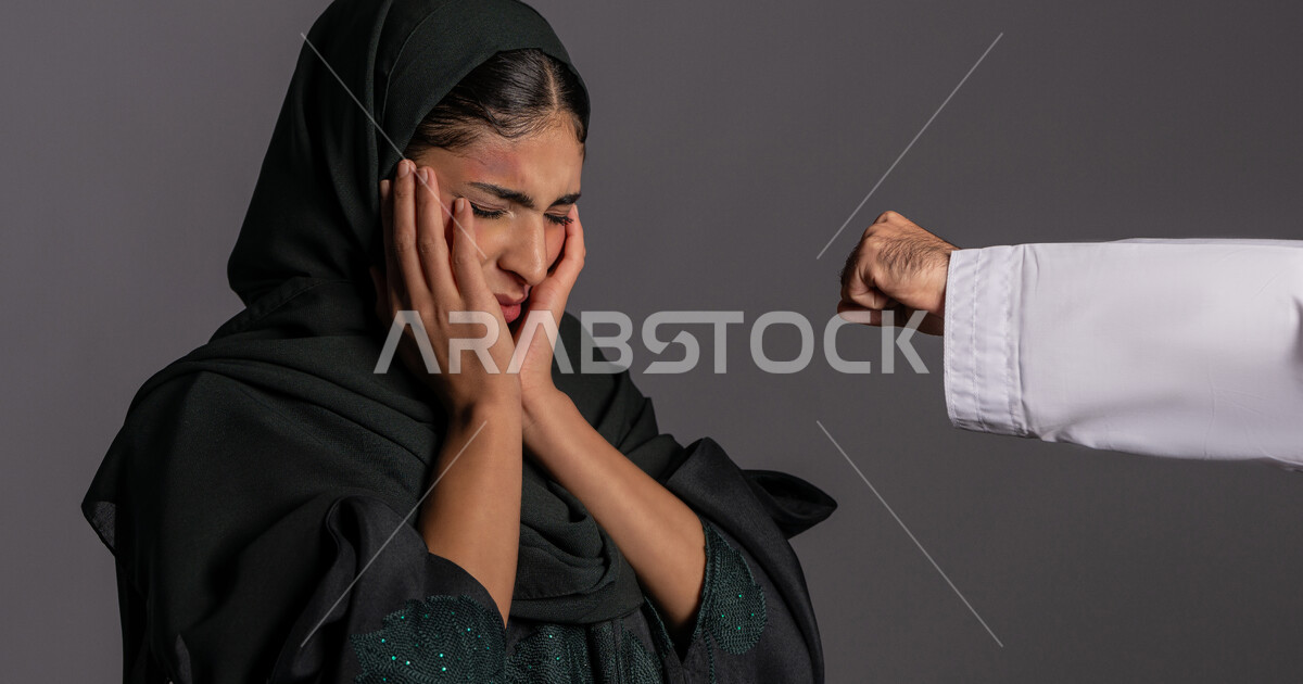 A man's hand is clenched with an expression of beating, failed family ...